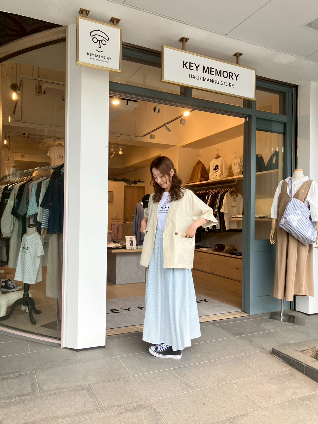 Half sleeve jacket GREIGE│KEYMEMORY鎌倉KEYMEMORY BLOG | 鎌倉長谷おすすめ観光スポット